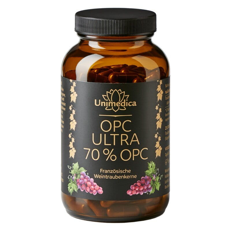OPC Pine Bark Extract + Vitamin C - 500 mg pine bark extract per daily ...