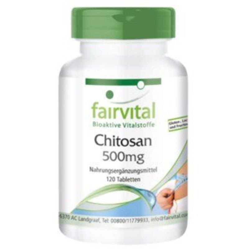 Chitosane - 500 mg - 120 comprimés | 25584