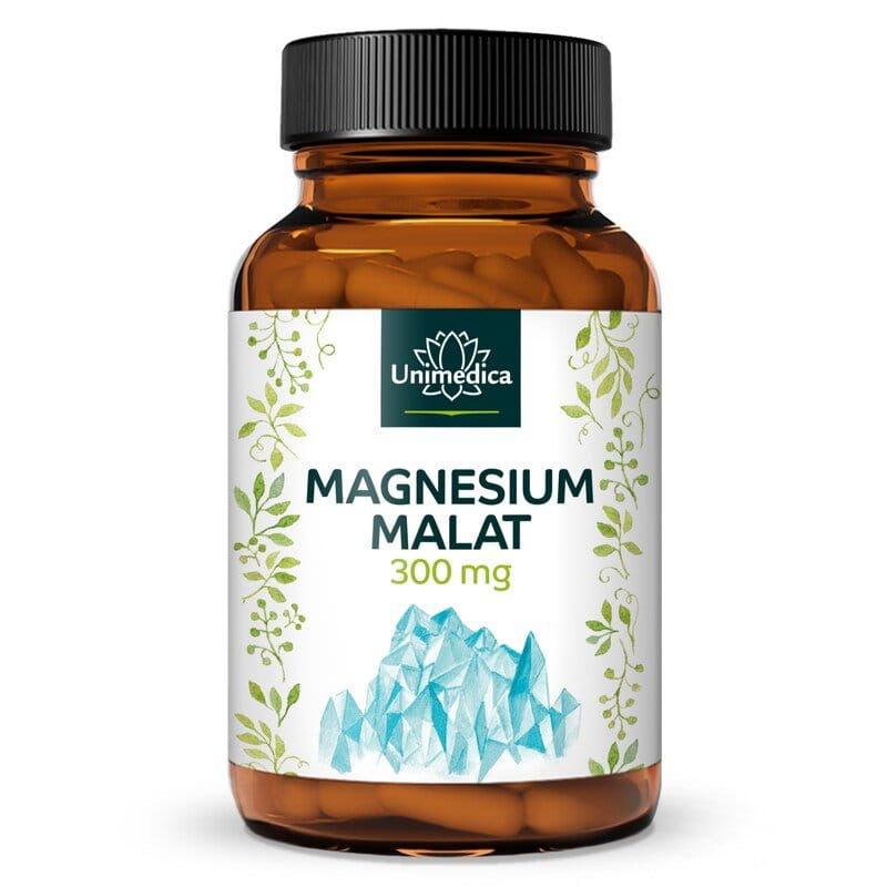 Magnesium Glycinat - 300 mg elementares Magnesium pro Tagesdosis (3 ...